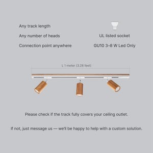 Wooden Track Lighting - White - Etsy
