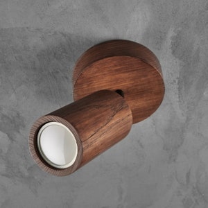 Ceiling Light Walnut Pendant Lighting Spot Vanity Light Minimalist - Etsy