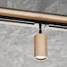 Track Lighting Wide Wooden Base Industrial Light - Etsy