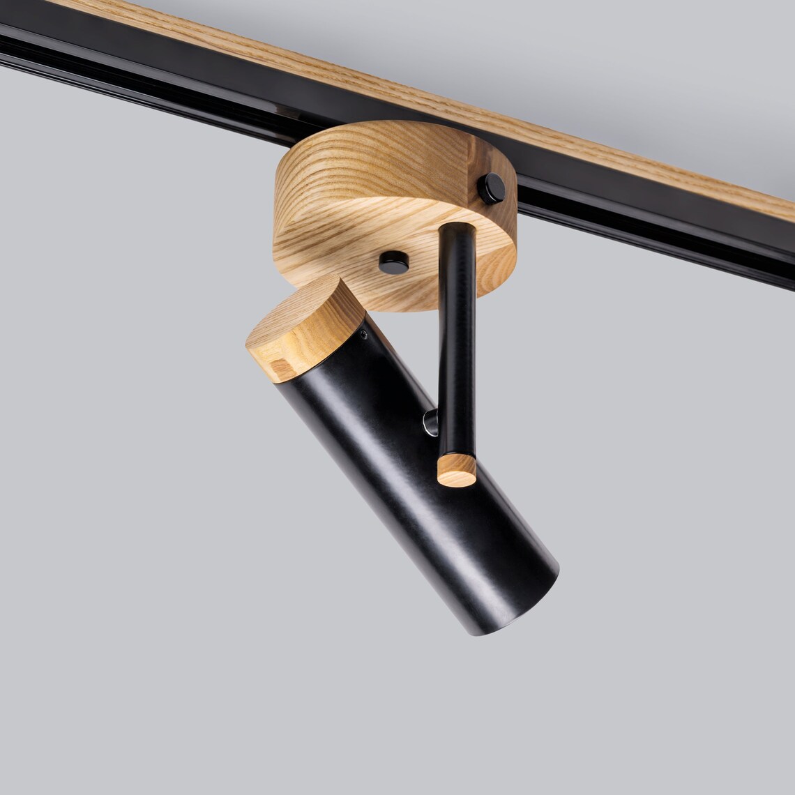 Track Lighting Industrial Black Lighting Ceiling Light | Etsy