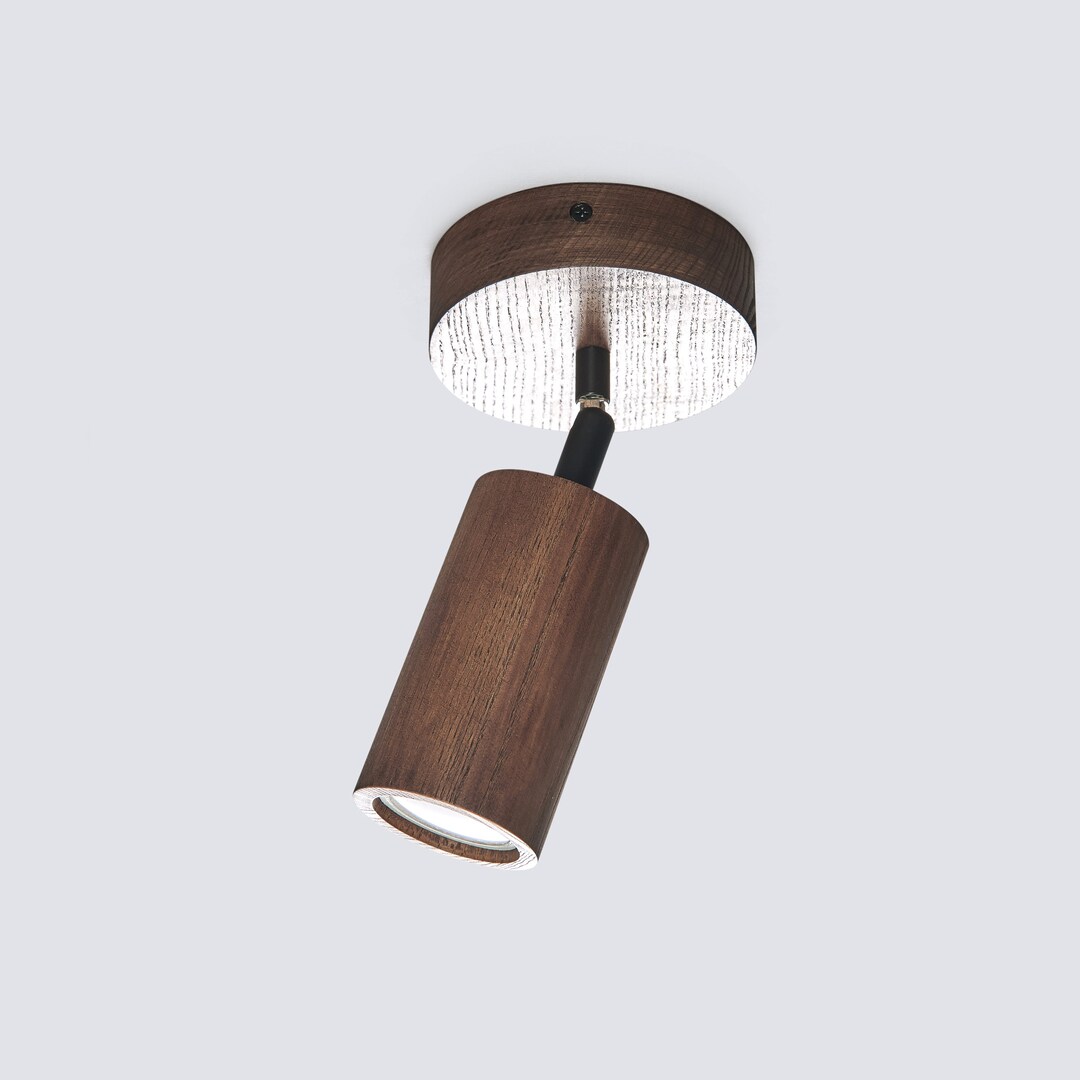 Ceiling Light Walnut Pendant Lighting Spot Vanity Light Minimalist - Etsy