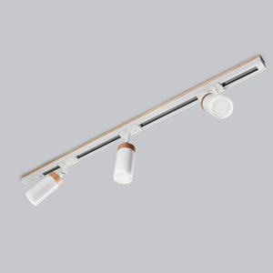 White Track Lighting Industrial Track Light - Etsy