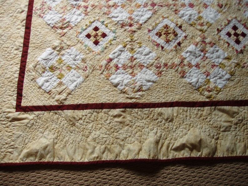 Medieval Crusade Banner Lap Quilt, Fabric Fig Tree and Co. 62" X 73 1/2 ...