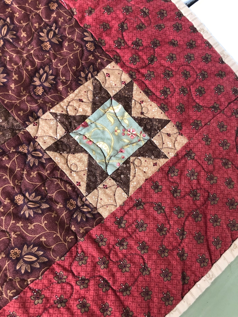 Reproduction Quilt, "southern Nights", 50" X 50" Marcus Fabrics ...