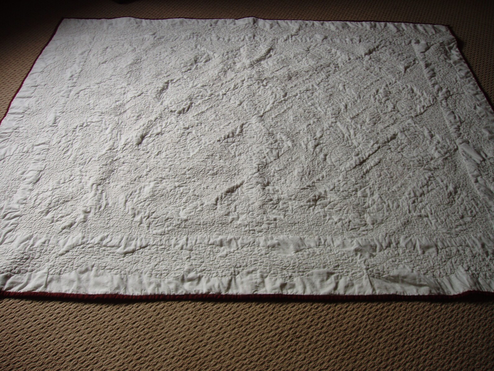 Medieval Crusade Banner Lap Quilt, Fabric Fig Tree and Co. 62" X 73 1/2 ...