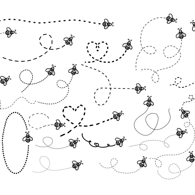 Flying Bee Svg - Etsy