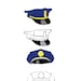 Police Hat, Police Hat SVG, SVG, Clipart, Cricut, Silhouette Cameo ...