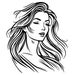 WOMAN SVG, WOMAN Clipart, Woman Svg Files for Cricut, Girl Svg Cut ...