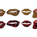 LEOPARD LIPS SVG Buffalo plaid lips svg Lips Clipart | Etsy