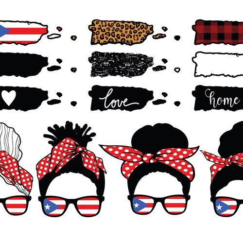 Puerto Rico Hibiscus SVG Flower SVG Laser Cut File - Etsy Hong Kong