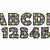 VARSITY DISTRESSED FONT Svg, Varsity Distressed Alphabet Svg ...