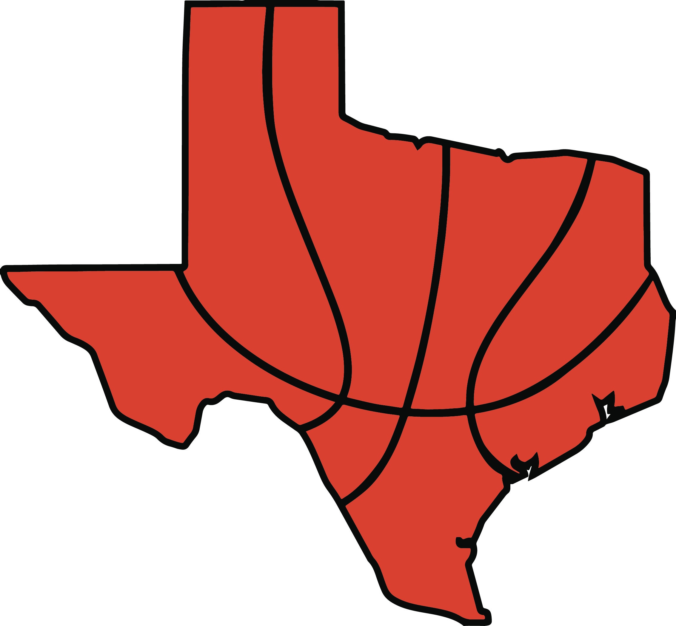 TEXAS FOOTBALL Map for Cricut Texas Sports Svg Files Texas - Etsy