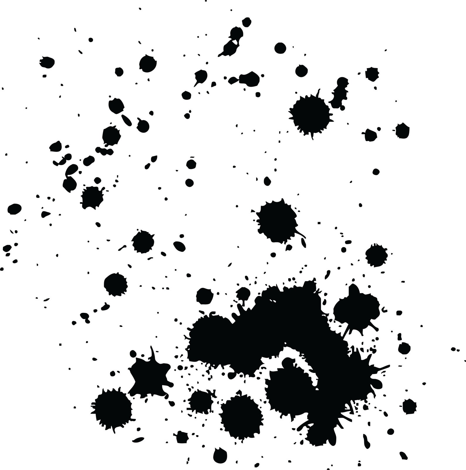 SPLATTER SVG BUNDLE Splatter Clipart Bundle Splatter Svg - Etsy