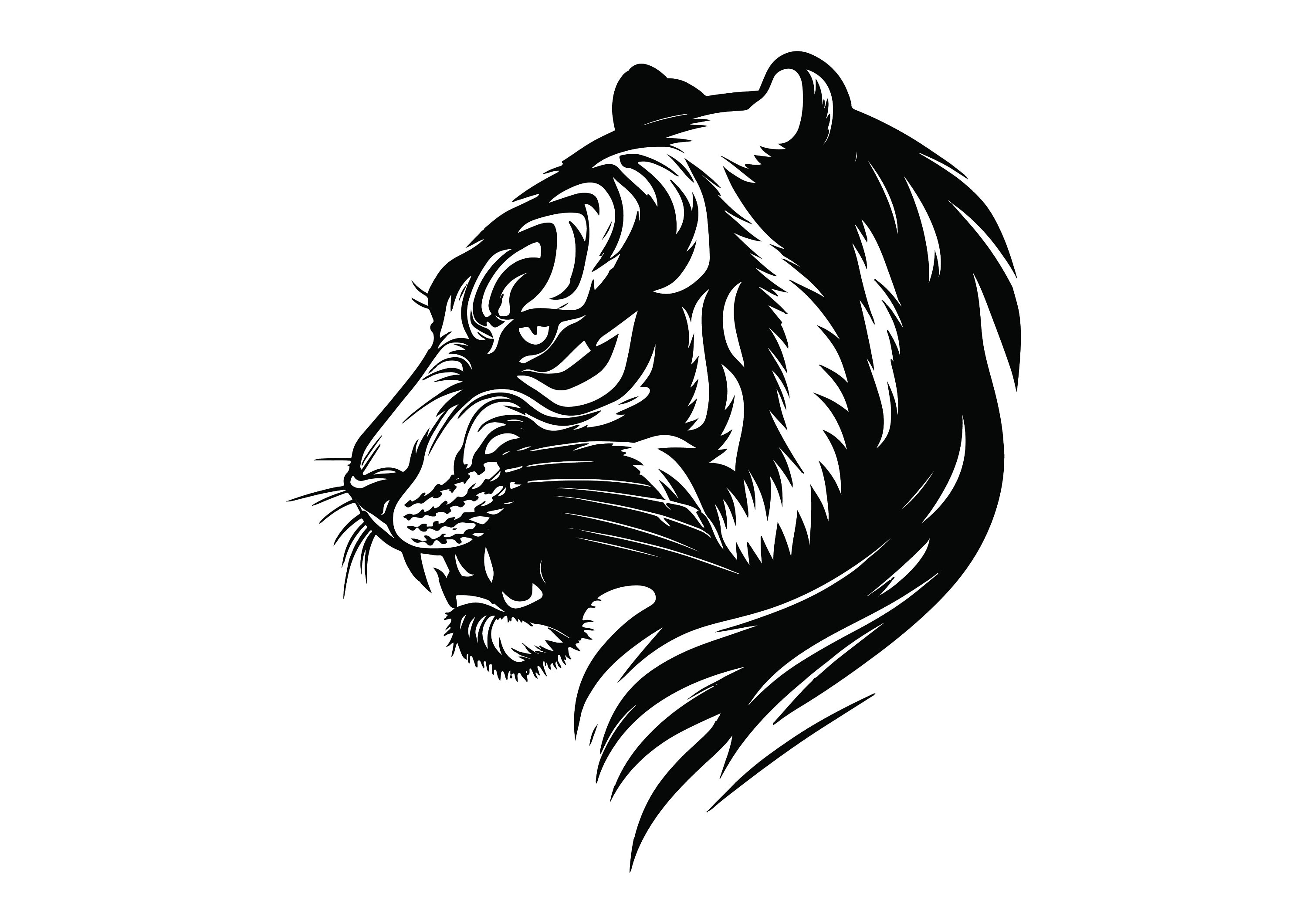 TIGER HEAD SVG Tiger Head Svg Tiger Clipart Tiger Head Svg - Etsy UK