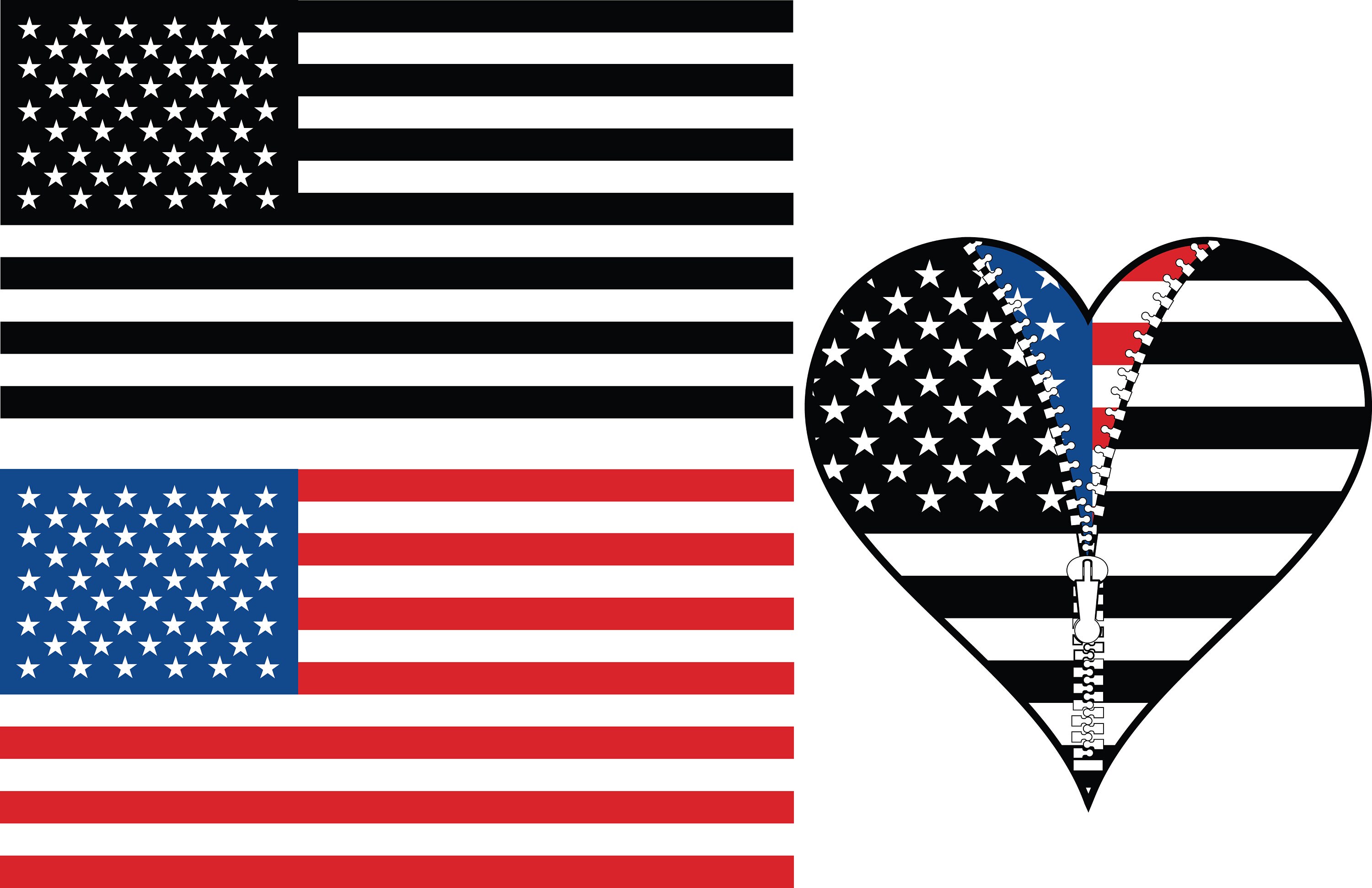 AMERICAN FLAG SVG American Flag Clipart Fourth of July Svg | Etsy