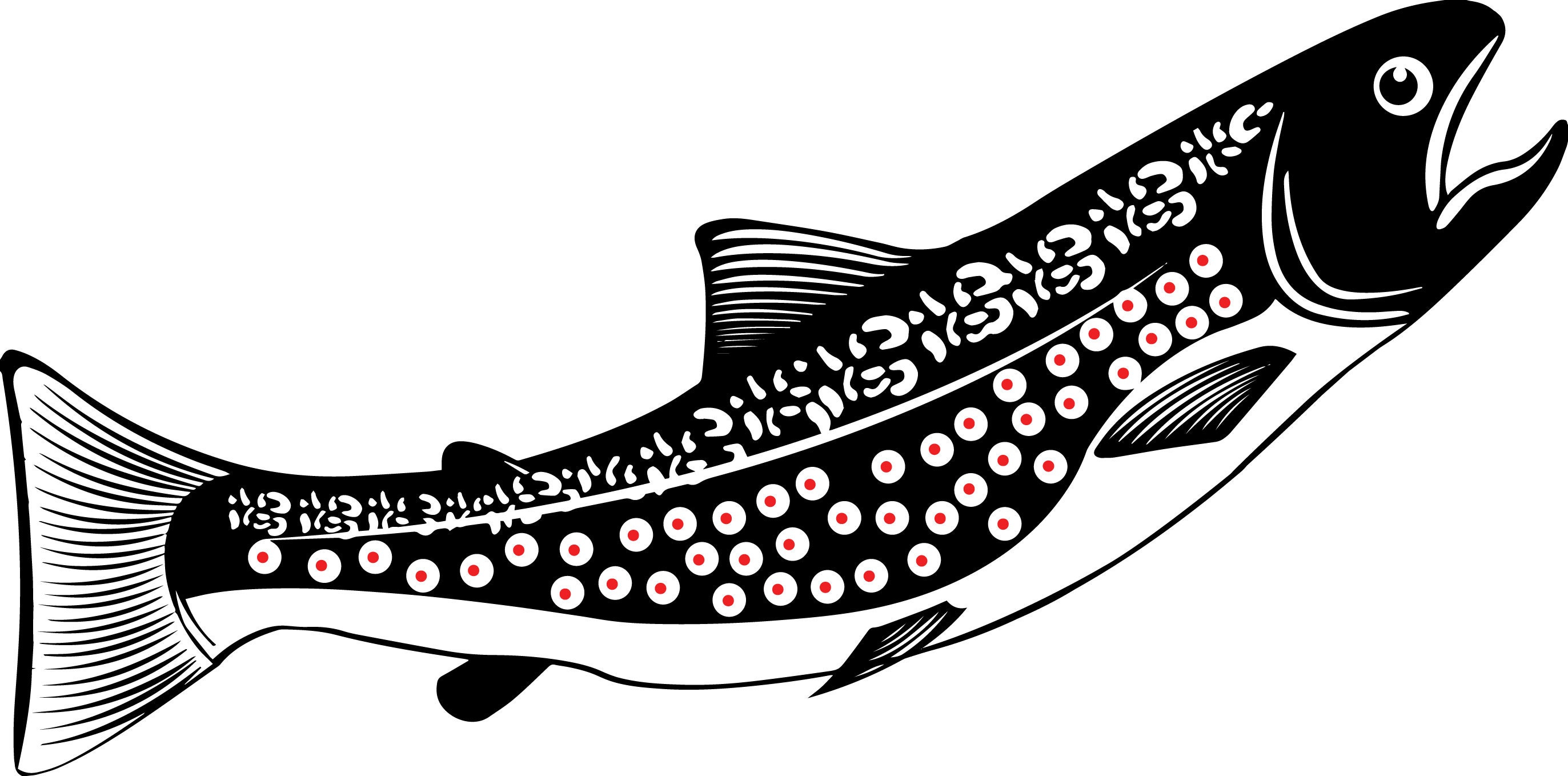 Trout Trout SVG SVG Trout SVG Files Cricut Silhouette - Etsy