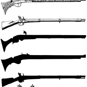 GUNS, Gun SVG, Gun SVG Files, Weapon Svg, Cricut, Silhouette Cameo ...