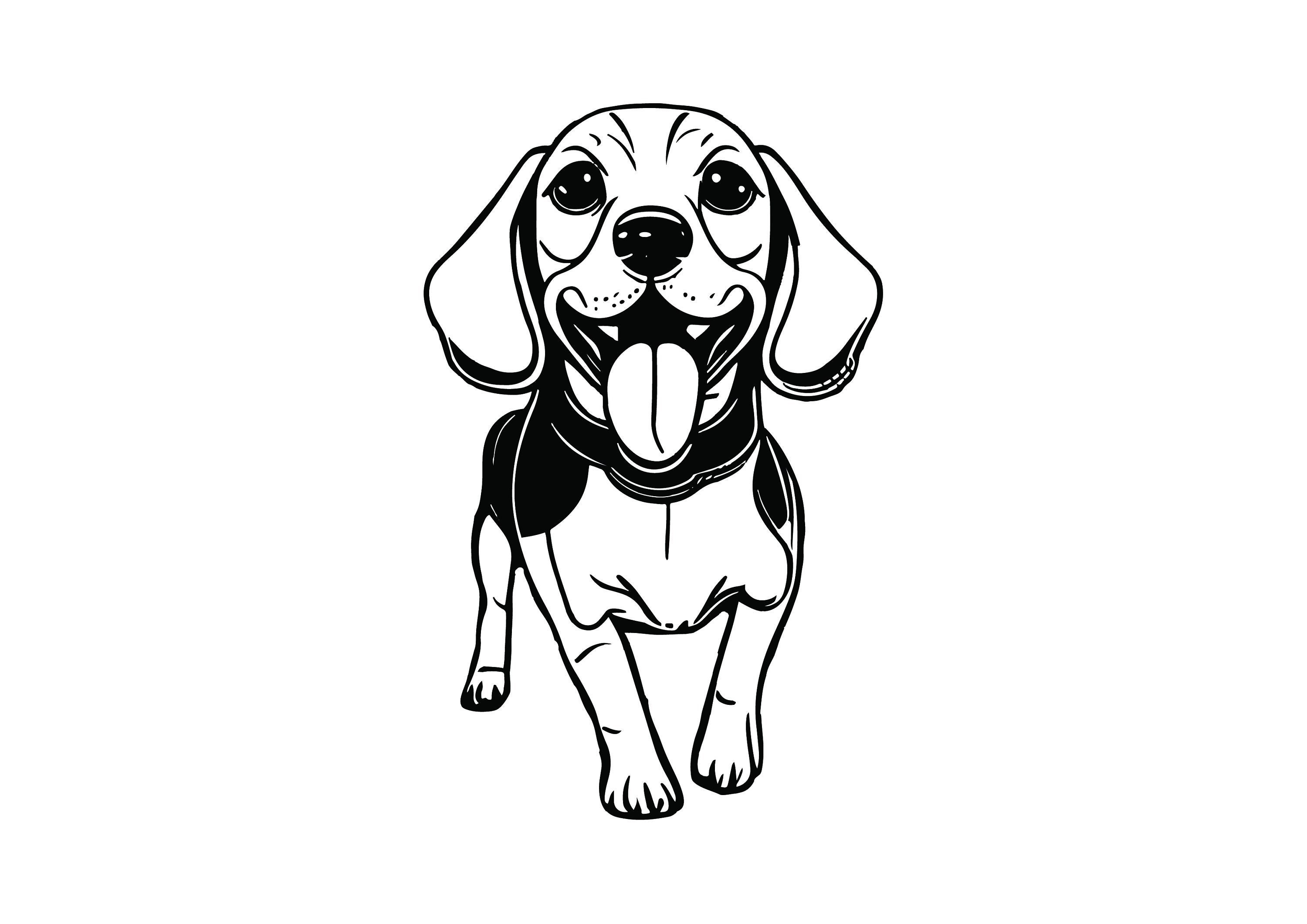 BEAGLE SVG BEAGLE Clipart Beagle Svg Files for Cricut - Etsy Canada