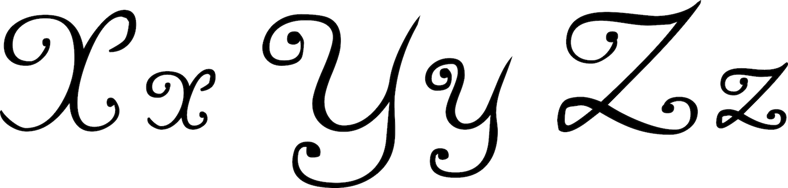 HANDWRITTEN FONT SVG, Modern Calligraphy Svg Cut Files, Curlz Font Svg ...