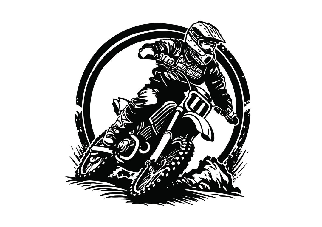 MOTOCROSS RIDER SVG, Motocross Rider Svg Files for Cricut, Motocross ...