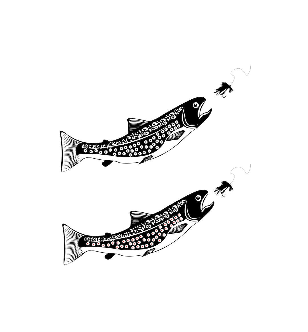 Trout, Trout SVG, SVG, Trout SVG Files, Cricut, Silhouette Cameo ...