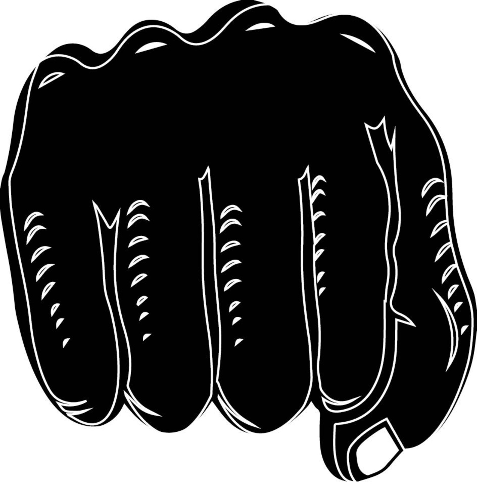 FistHand Fist SVG Fist in SVG Punching Fist SVG Cricut | Etsy