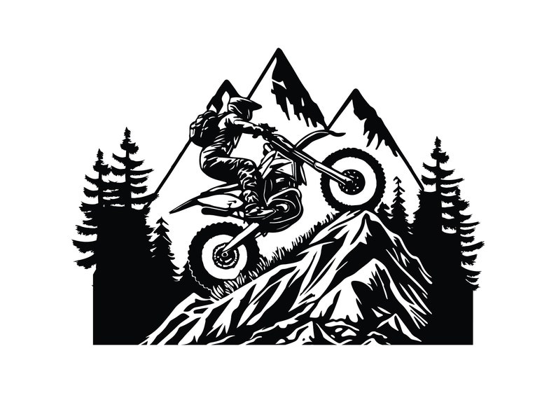 MOTOCROSS RIDER SVG Motocross Rider Svg Files for Cricut - Etsy