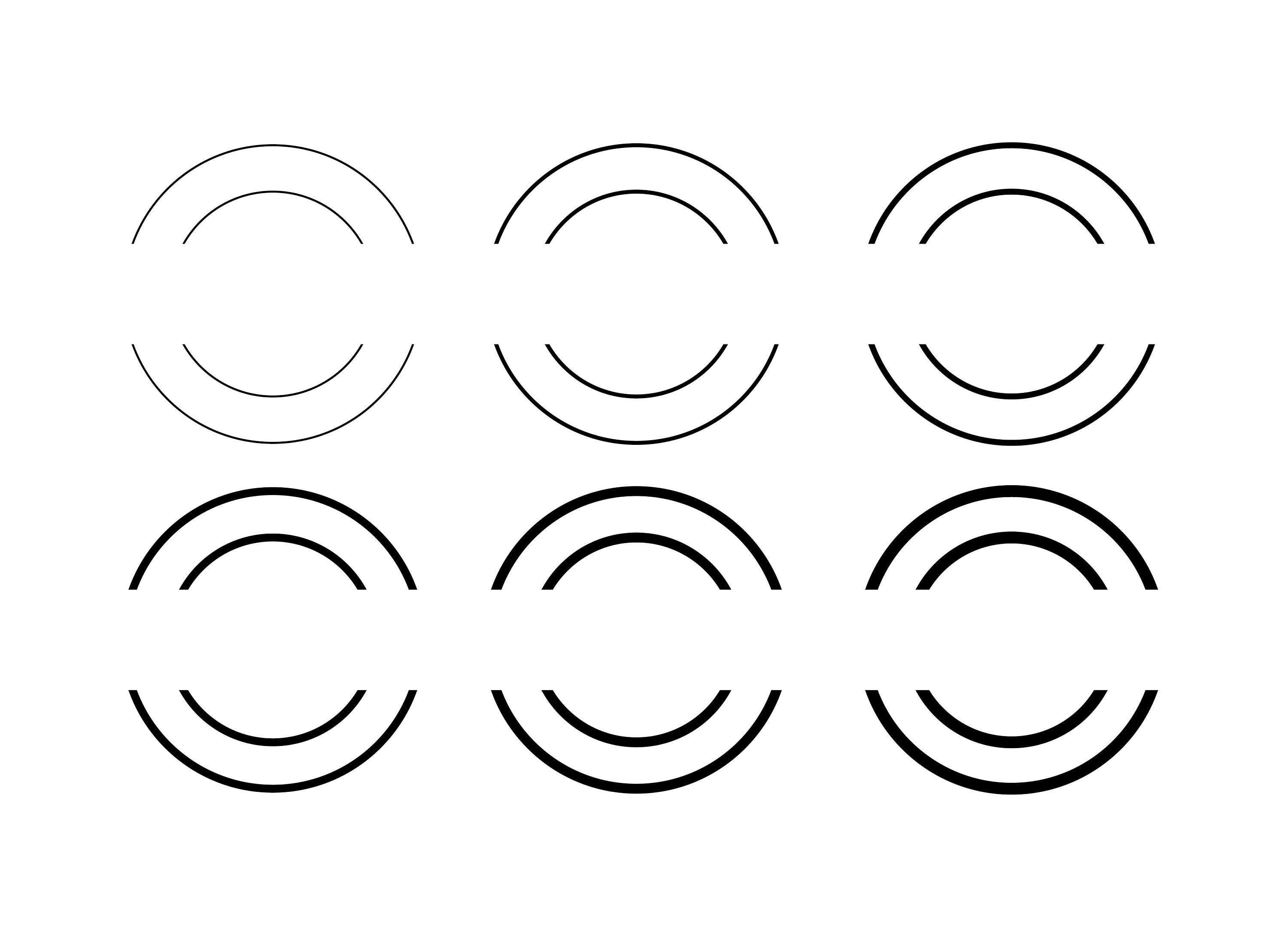 DOUBLE CIRCLE Frame SVG Circle Monogram Svg Double Circle | Etsy Australia