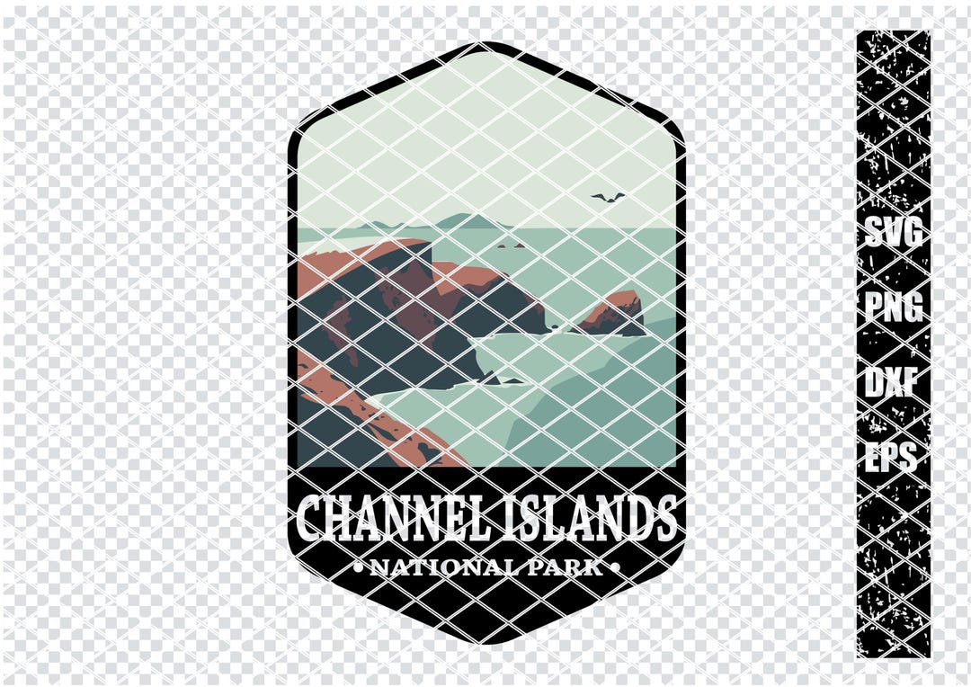 CHANNEL ISLANDS NATIONAL Park Svg, Channel Islands Park Svg Files for ...