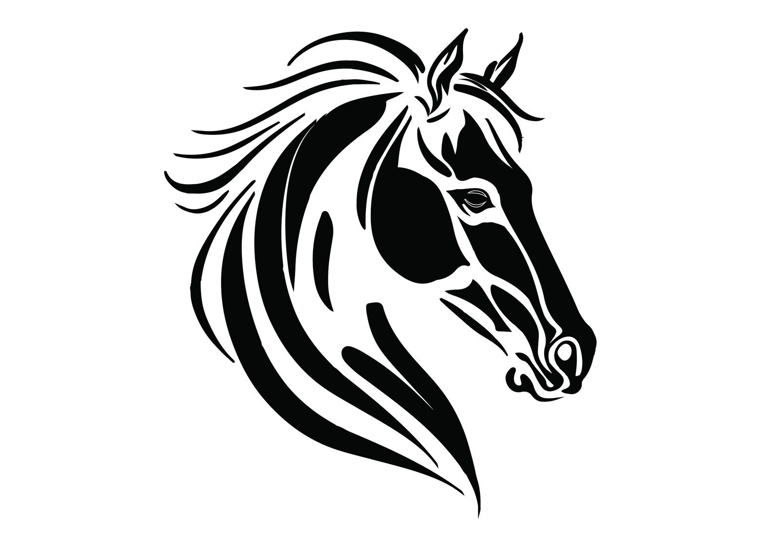 HORSE HEAD SVG Horse Head Svg Cut Files for Cricut Horse - Etsy