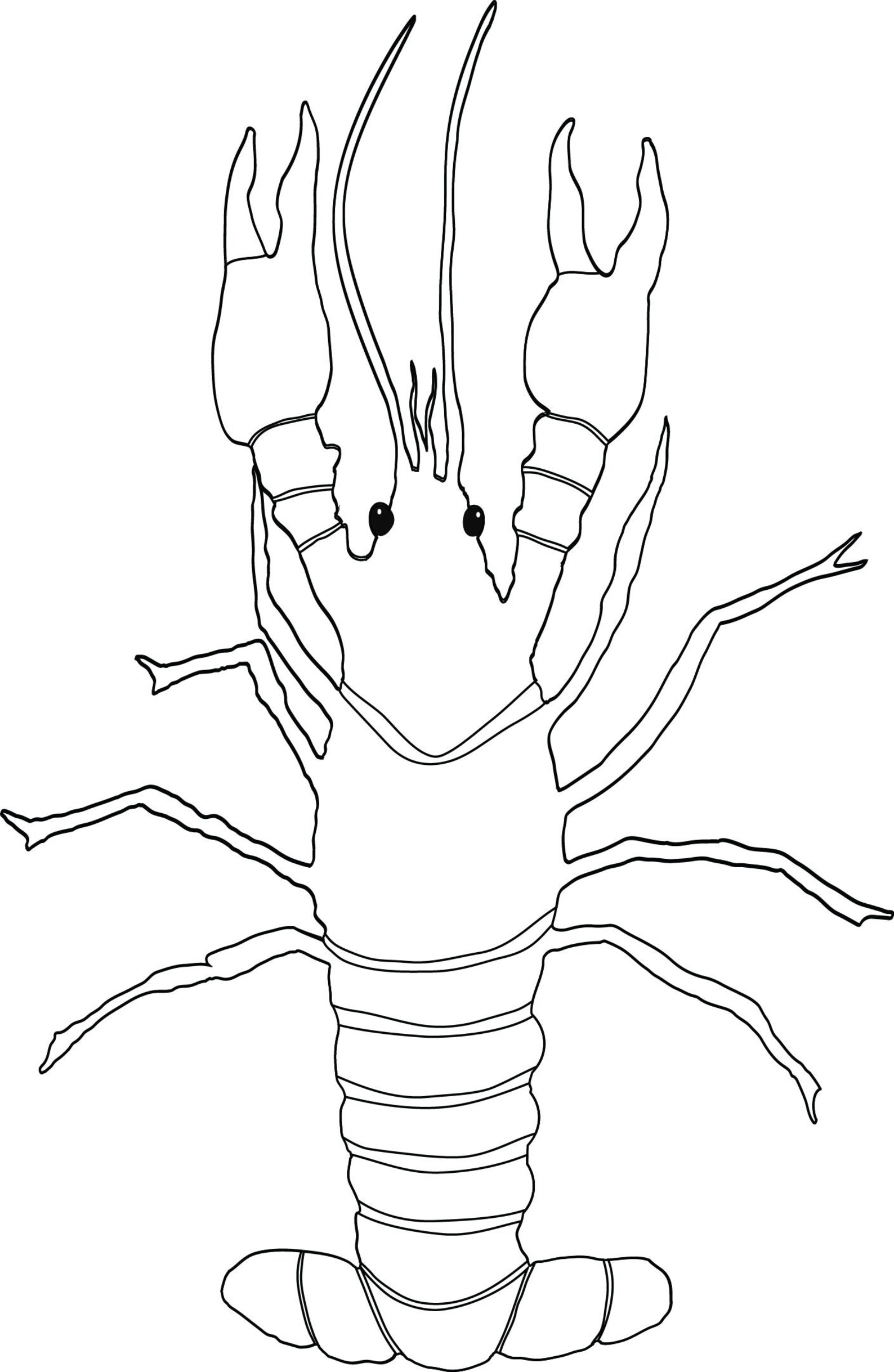 Crawfish Cut File Clip Art SVG Cricut Silhouette Cameo | Etsy