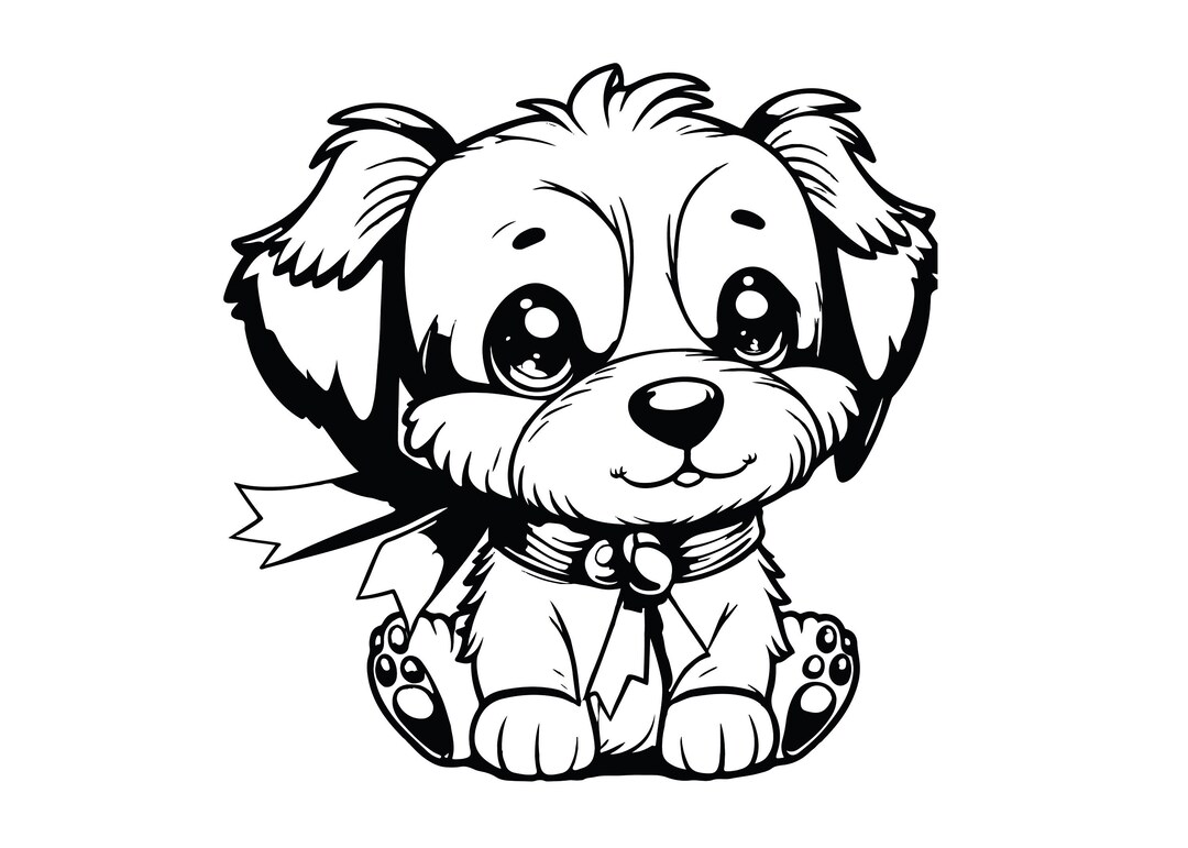CUTE DOG SVG, Cute Dog Clipart, Cute Dog Puppy Svg Files for Cricut ...