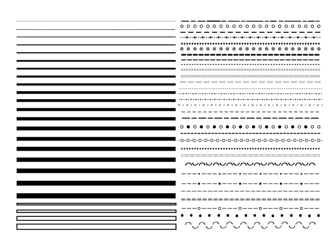 BASIC LINE SVG, Dotted Line Svg, Basic Straight Lines Svg, Dots Svg ...