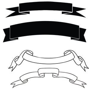 Ribbon, Ribbon SVG, SVG Files, Ribbon SVG Files, Cricut, Silhouette ...