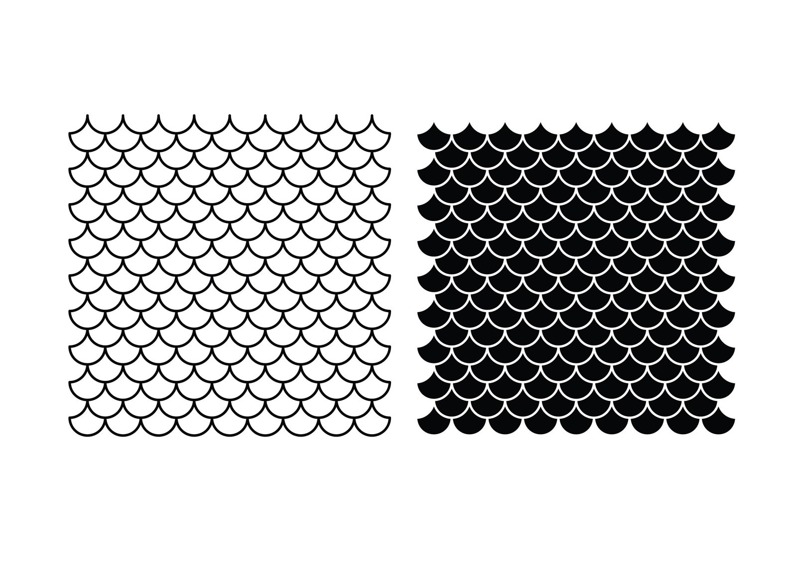 MERMAID Pattern SVG, MERMAID Pattern Cut Files for Cricut, Mermaid ...