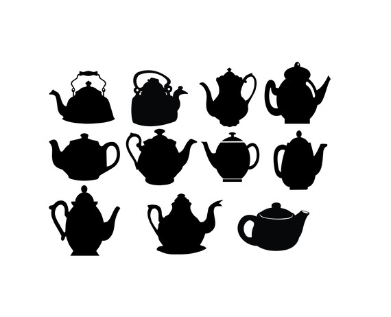 Tea Kettle Tea Kettle SVG Tea Kettle SVG Files Cricut - Etsy Canada