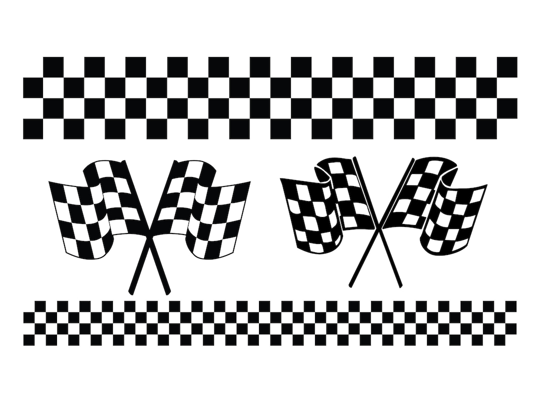 RACING STRIPES Svg, Checkered FLAGS Svg, Racing Stripes Svg Cut Files ...