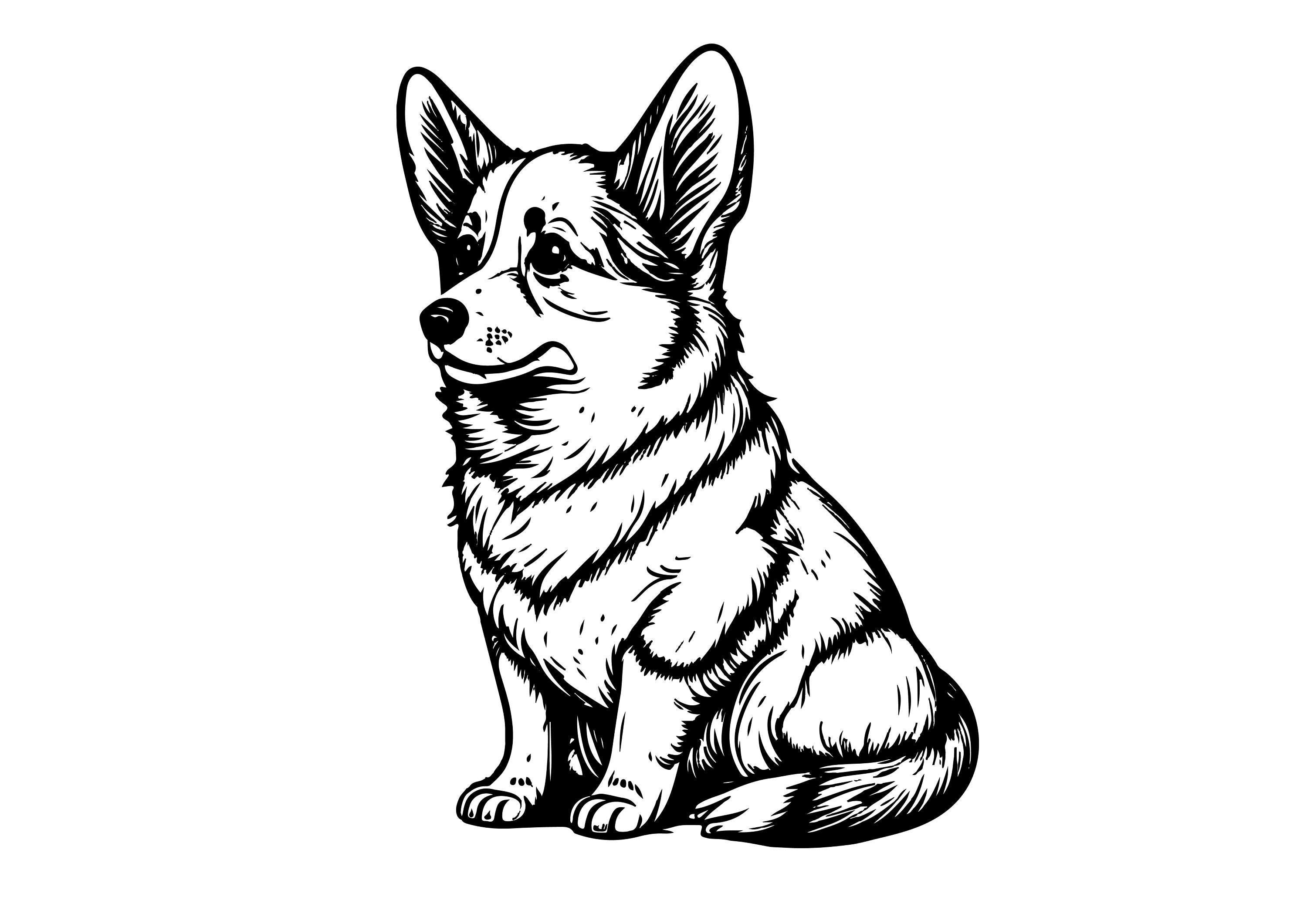 CORGI SVG CORGI Clipart Corgi Svg Files for Cricut Corgi - Etsy Ireland