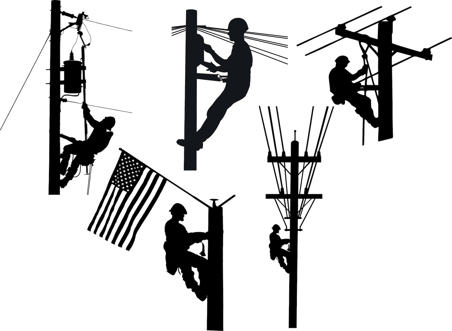 LINEMAN SVG BUNDLE, Lineman Flag Svg, Power Lineman Svg, Lineworker Svg ...