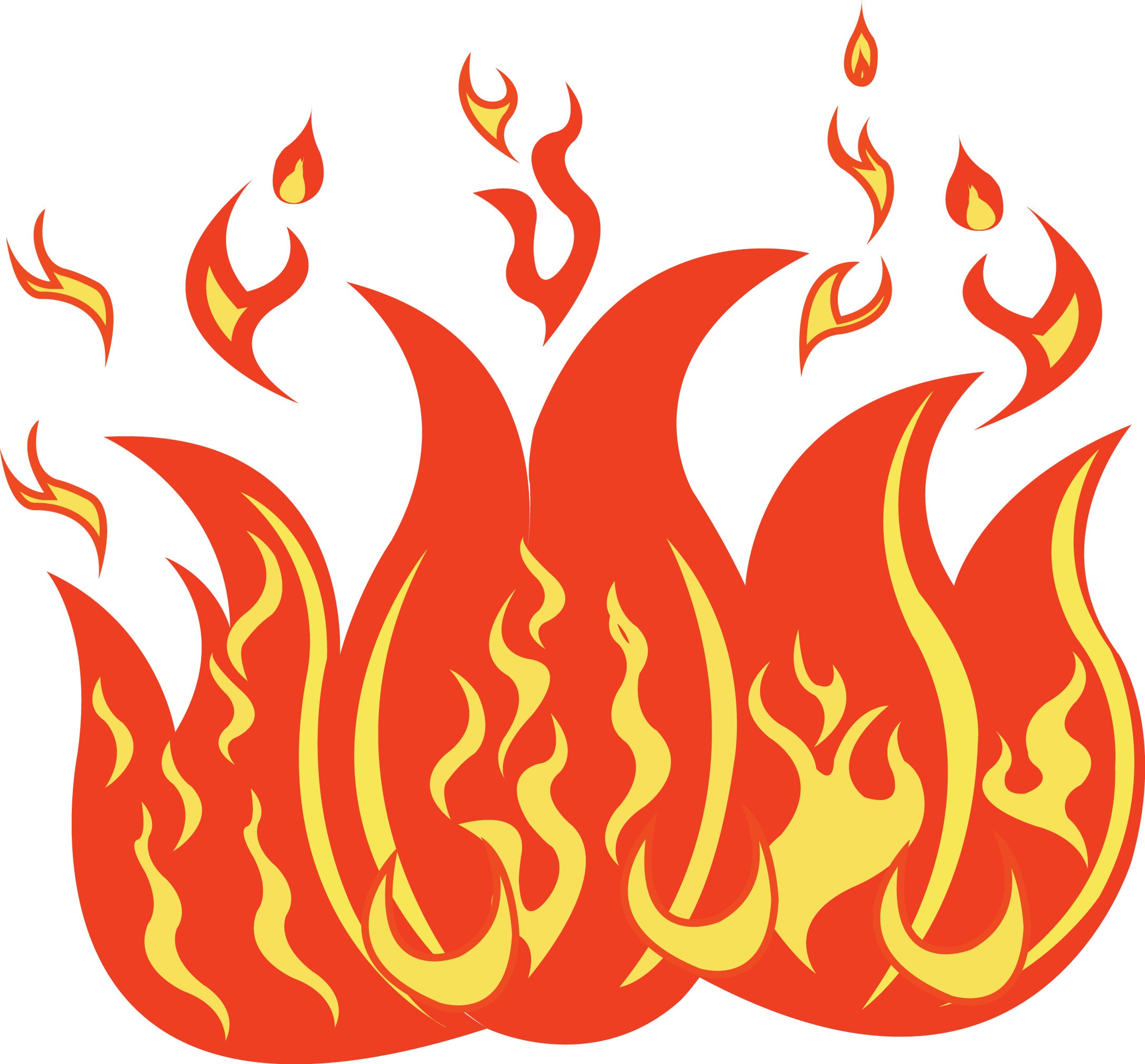 Fire SVG Files Fire Clipart Fire Dxf Files Flames Cricut - Etsy Hong Kong