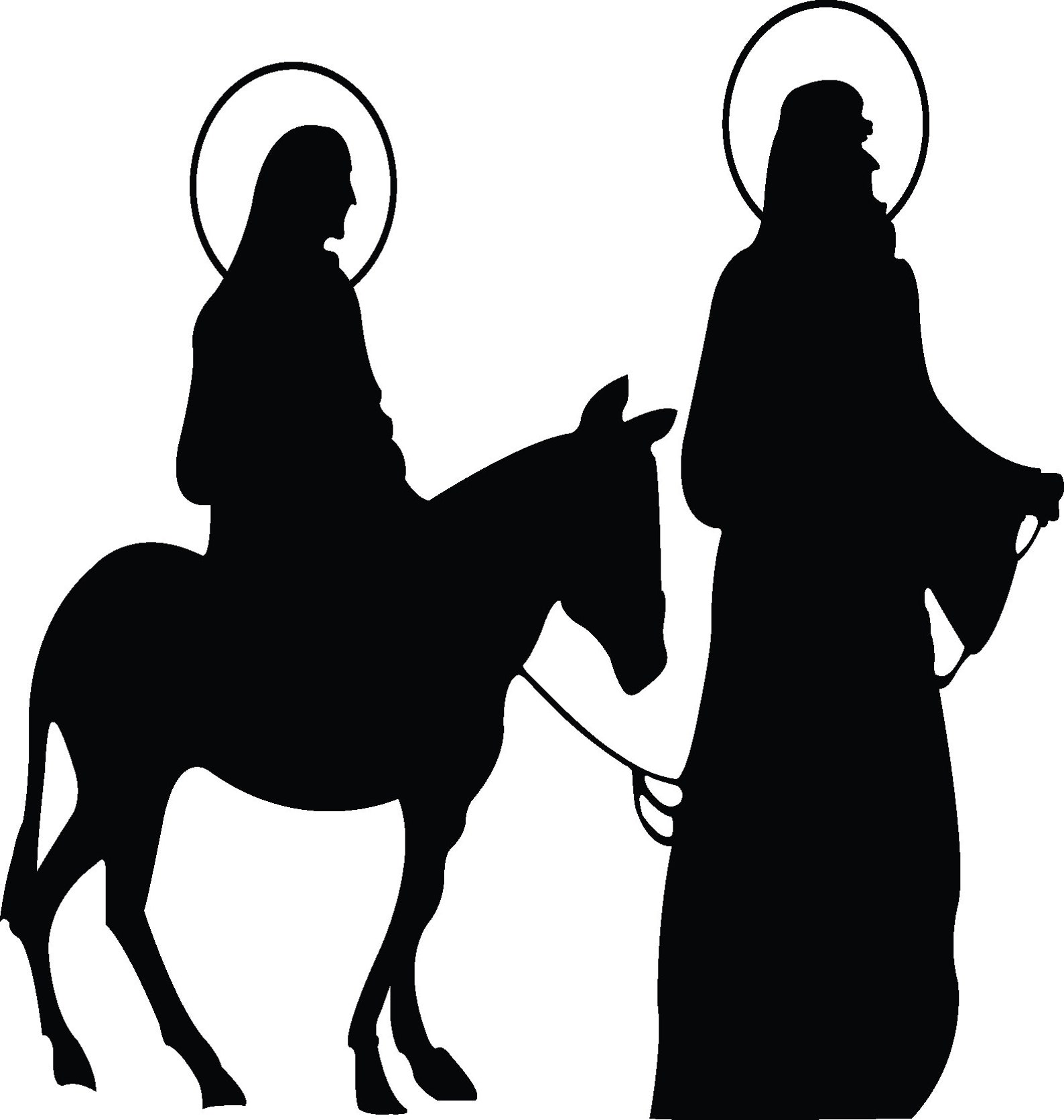 Joseph SVG, Mary SVG, SVG Files, Nativity Svg Files, Cricut, Silhouette ...