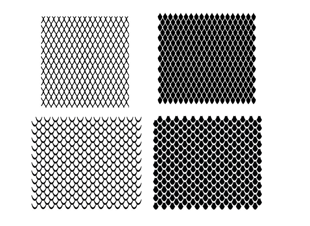 DRAGON SCALE SVG, Dragon Scale Pattern, Dragon Scale Clipart, Dragon ...