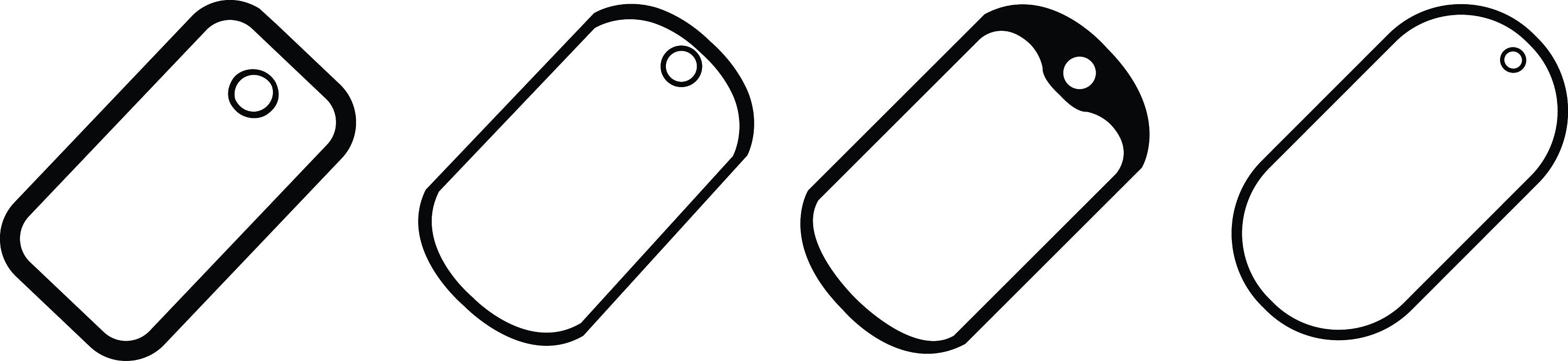 Army DOG TAGS SVG Files Army Dog Tags Clipart Military Dog | Etsy