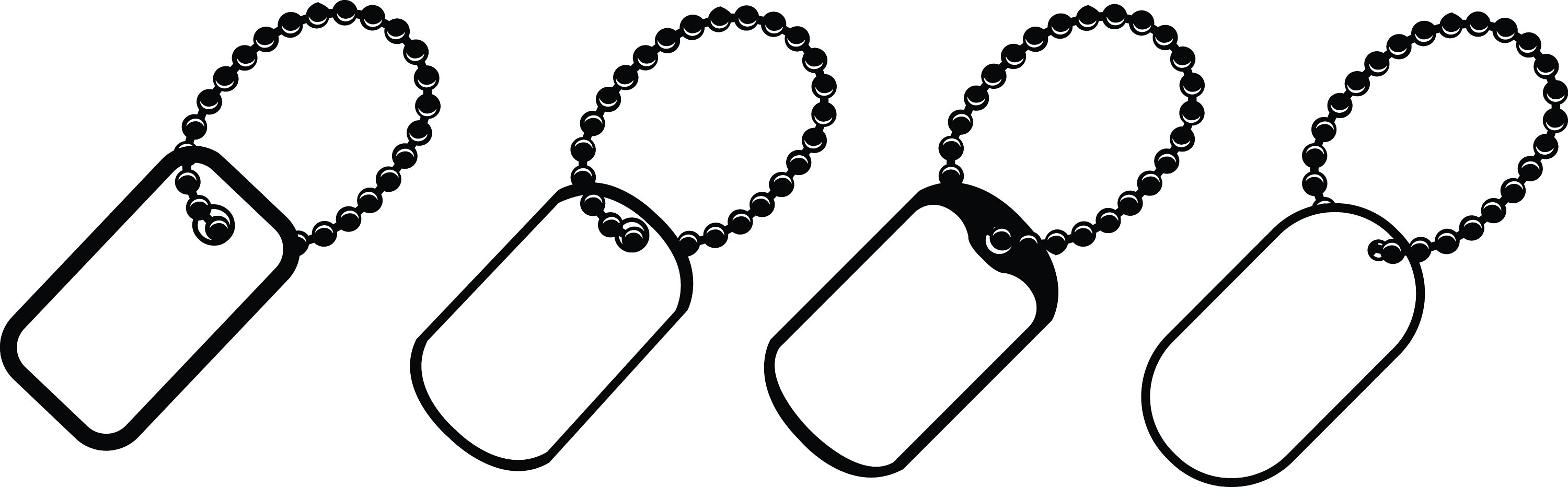 Army DOG TAGS SVG Files Army Dog Tags Clipart Military Dog | Etsy