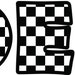 CHECKERED ALPHABET and Numbers SVG Files, Checkered Alphabet and ...