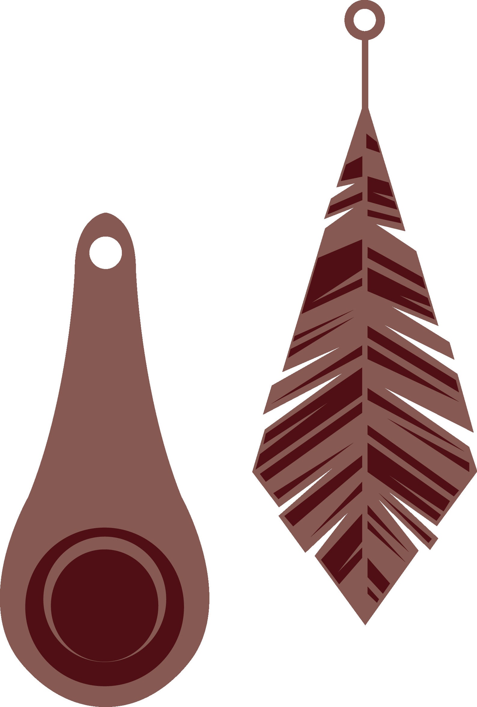 Tear Drop SVG Pendant SVG SVG Files Tear Drop Vector - Etsy