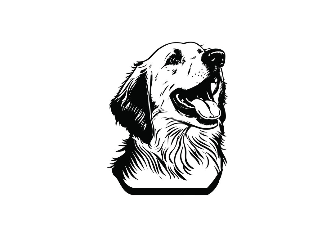 PYRENEES HEAD SVG, Pyrenees Head Clipart, Pyrenees Head Svg Files for ...