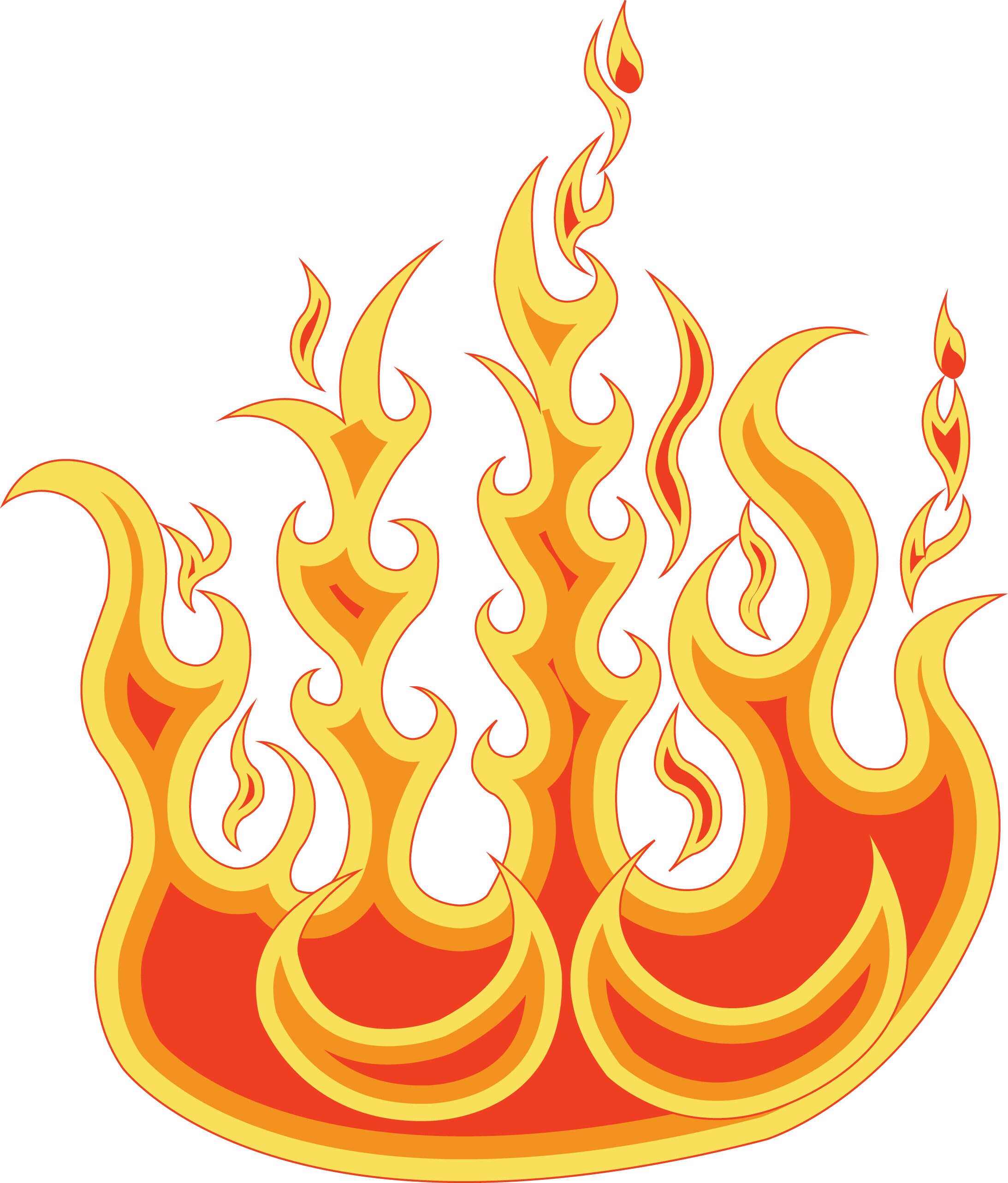 Fire SVG Files Fire Clipart Fire Dxf Files Flames Cricut - Etsy
