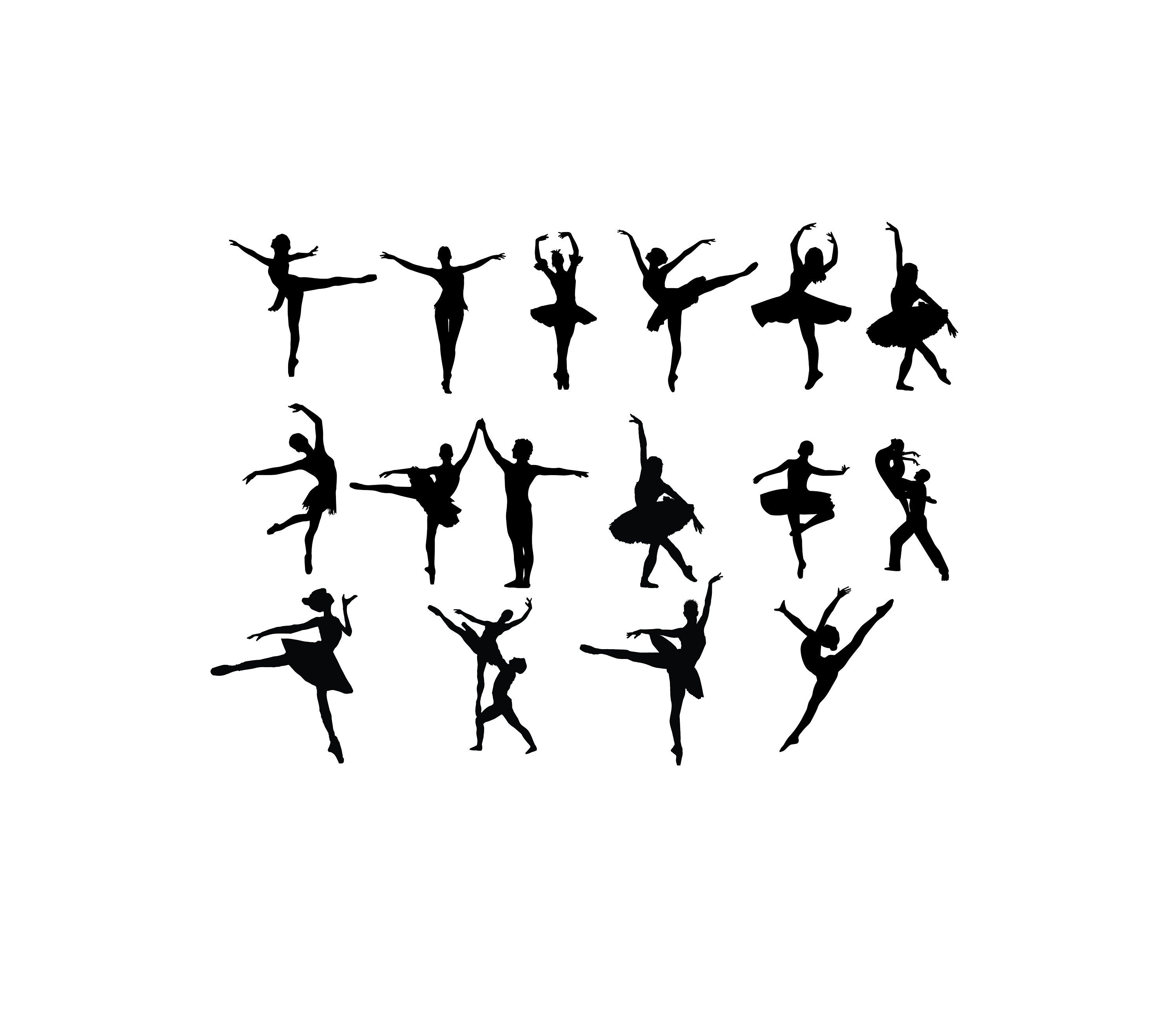 Ballet Silhouette Clip Art