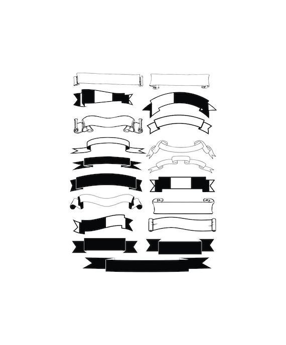 Banner Banner SVG SVG Files Banner SVG Files Cricut - Etsy Australia